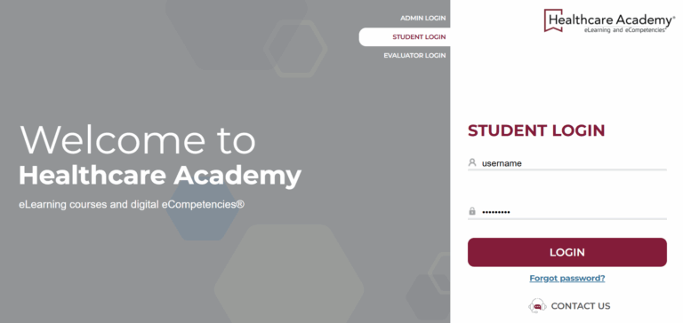 Healthcare Academy Login | Healthcare Academy